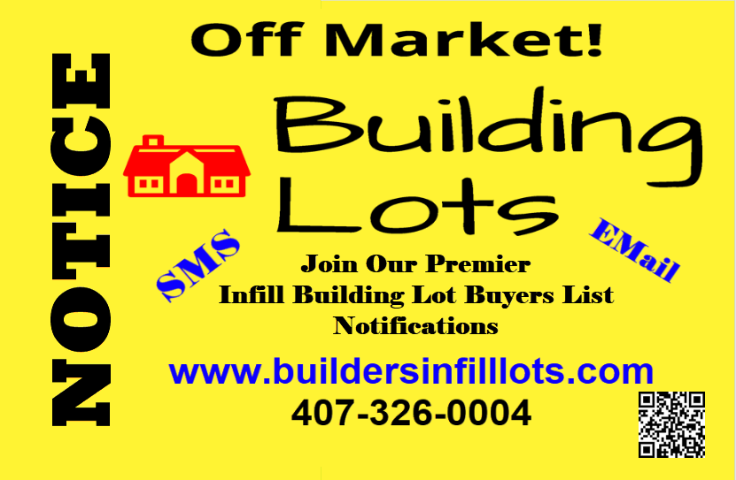 Infill building lots for sale | builders & developers & ready-to-build
